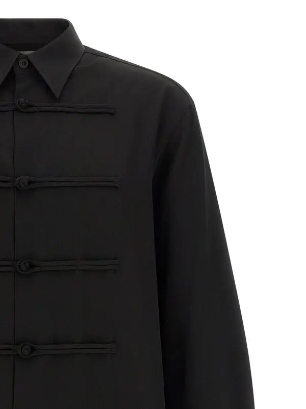 Yohji Yamamoto China Button' Shirt