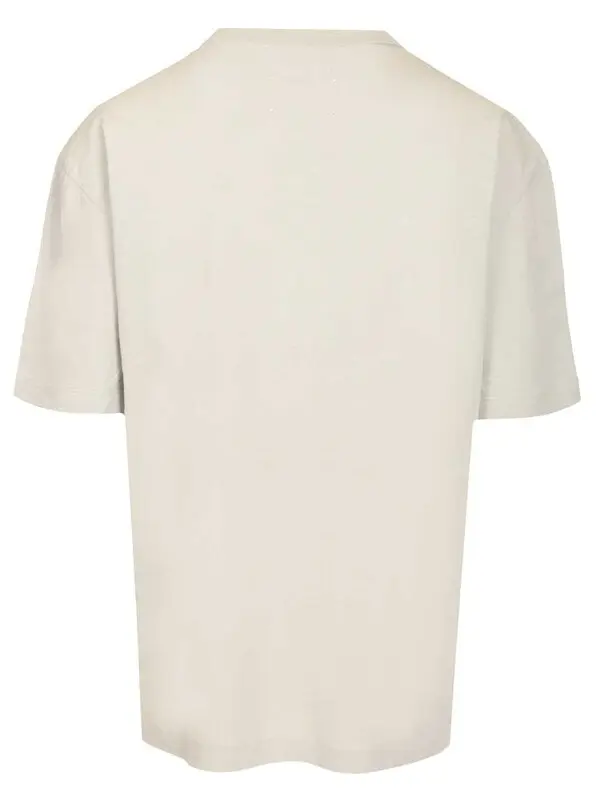 MAISON MARGIELA Embroidered Cotton T-shirt