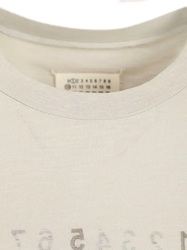 MAISON MARGIELA Embroidered Cotton T-shirt