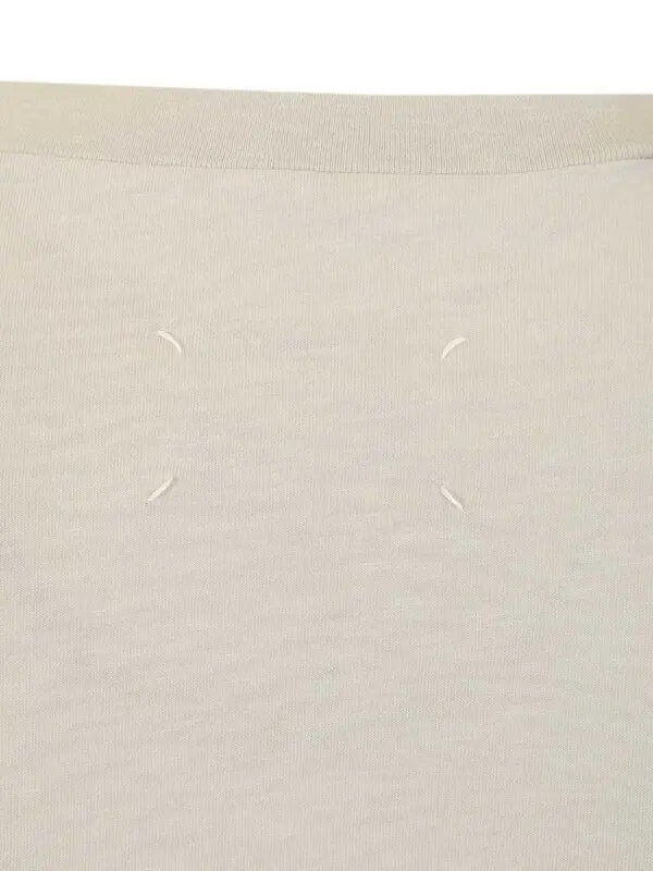 MAISON MARGIELA Embroidered Cotton T-shirt