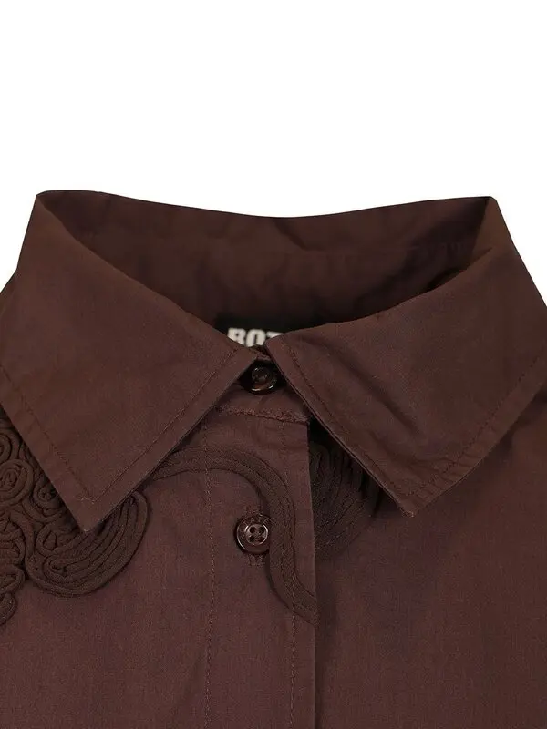 ROTATE BY BIRGER CHRISTENSEN Flower Oversized Shirt