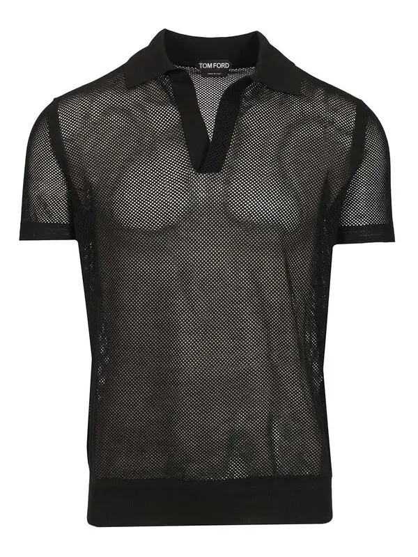 TOM FORD Knitted Polo Shirt