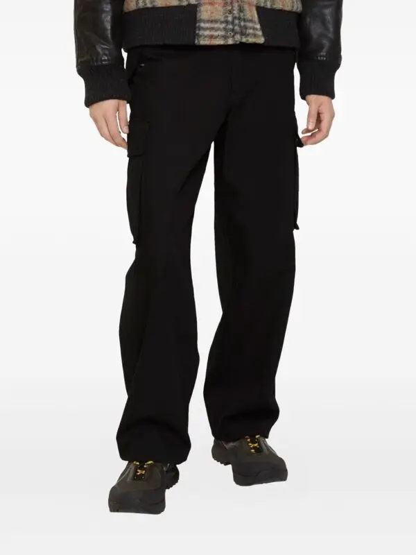 Burberry Cargo Trousers Crafted From Cotton Twill