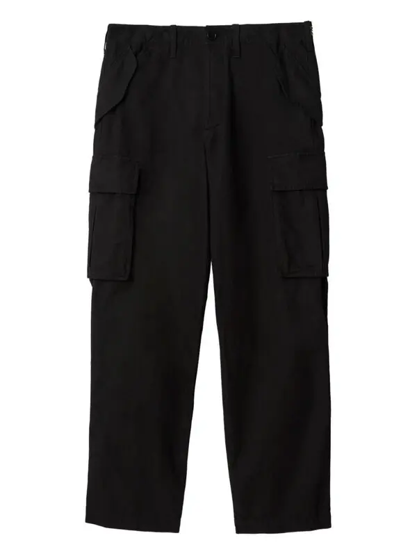 Burberry Cargo Trousers Crafted From Cotton Twill