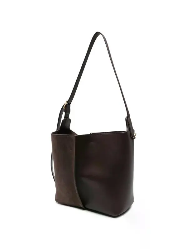 Loewe Bilbao Leather And Suede Shoulder Bag