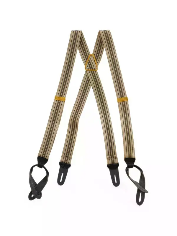 TAIGA TAKAHASHI Striped Braces