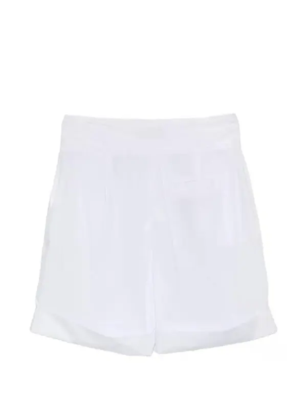 TWENTY EASY KAOS Pleated Turn-up Shorts