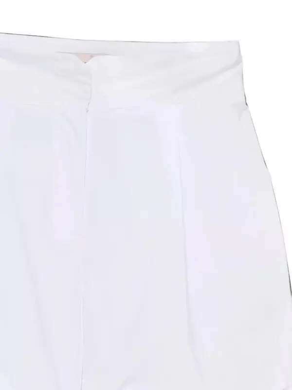 TWENTY EASY KAOS Pleated Turn-up Shorts