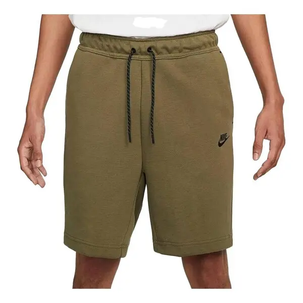 Nike Tech Fleece Shorts - Olive