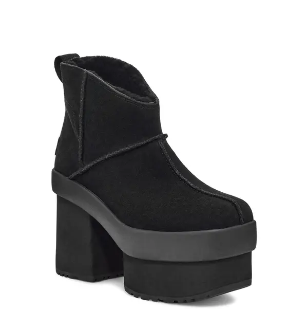 UGG Platform Mini Boots - Black