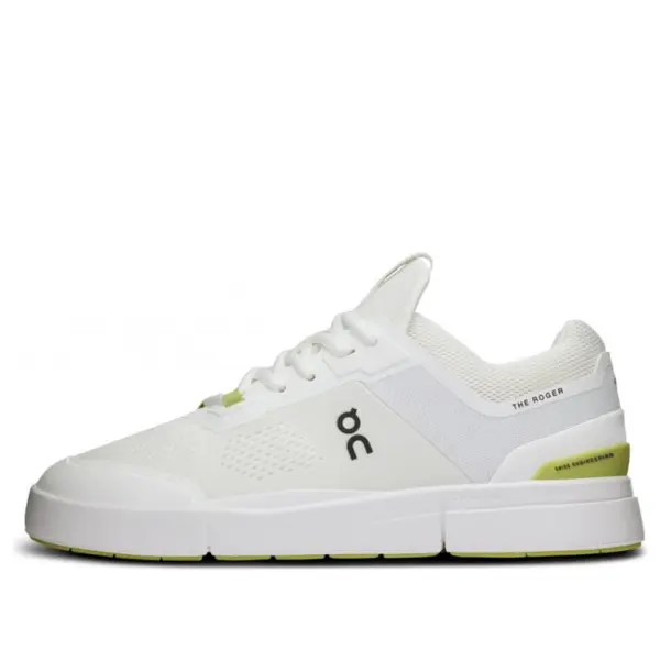 On The Roger Spin 2 Sneakers - Whtie/green