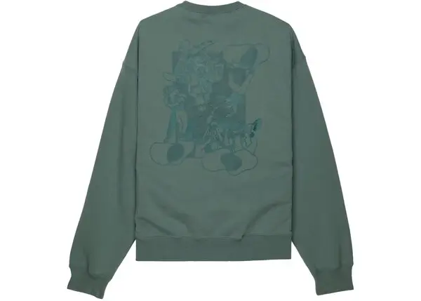 Nike Fleece Skate Crew Sweatshirt 'skate Like A Girl