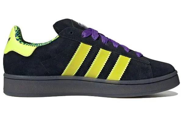 Adidas Originals Campus 00s Sneakers - Black/yellow/purple