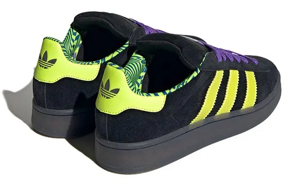 Adidas Originals Campus 00s Sneakers - Black/yellow/purple