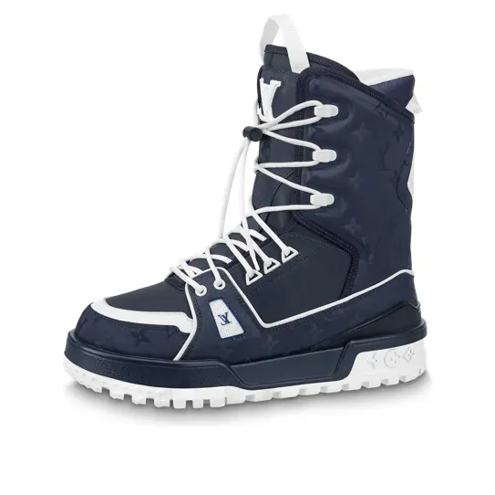 LOUIS VUITTON Trainer Snow Boots - Navy/white