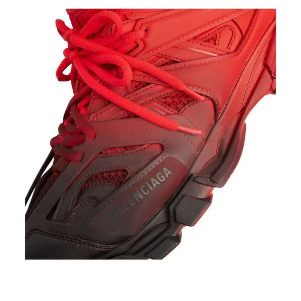 Balenciaga Track Sneakers - Red/black