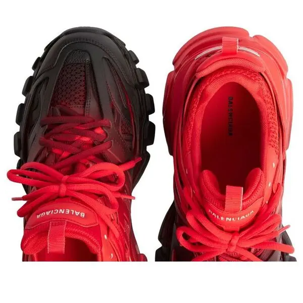 Balenciaga Track Sneakers - Red/black
