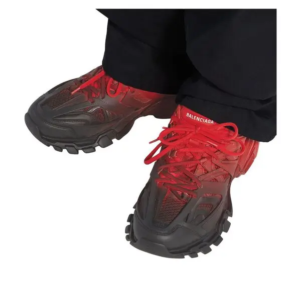 Balenciaga Track Sneakers - Red/black