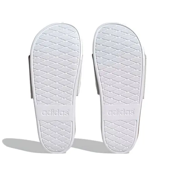 Adidas Adilette Comfort Slide 'white Matte Gold