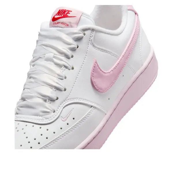 Nike Court Vision Low Sneakers - White/pink
