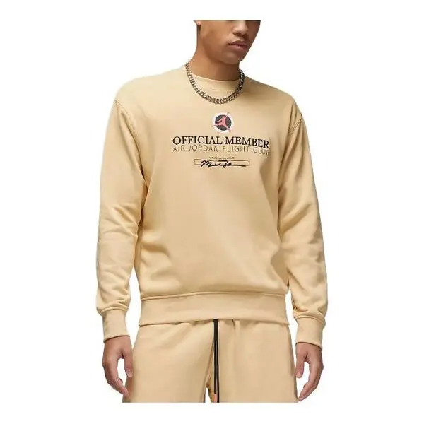 JORDAN Flight Mvp Lightweight Fleece Crew-neck Sweatshirt