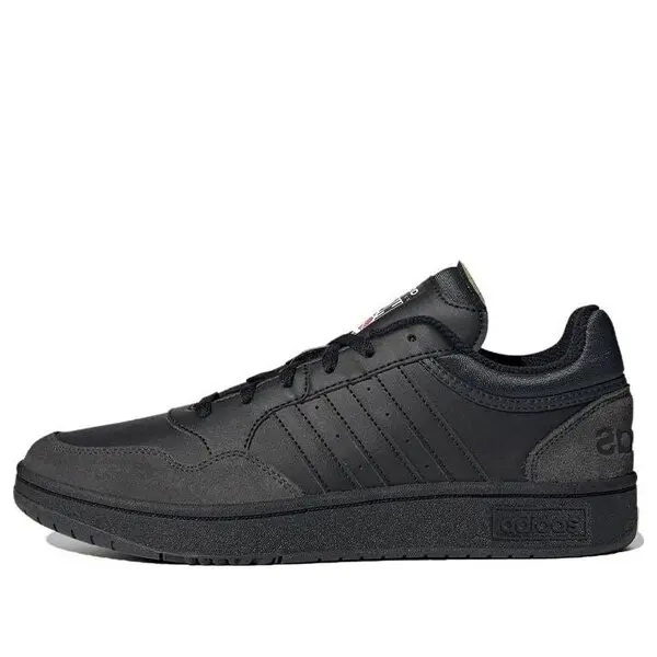 Adidas Hoops 3.0 Low Sneakers - Core Black/core Black/carbon