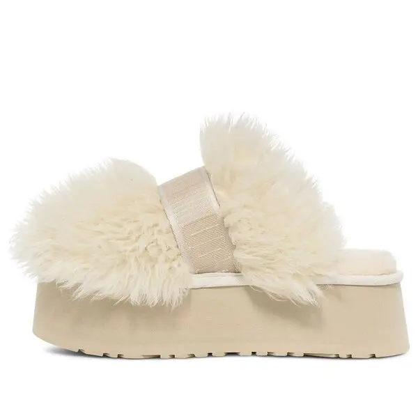 UGG Sustainable Fluff Momma Slide - White