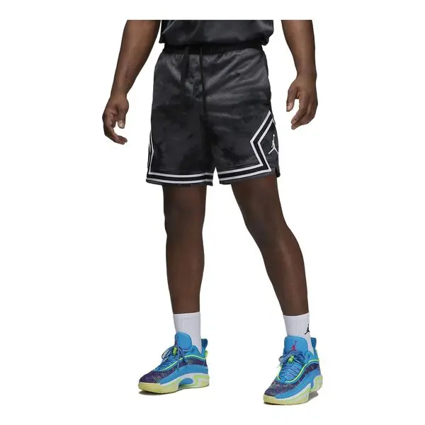 JORDAN Dri-fit Sport Diamond Shorts - Dark Shadow/black/white