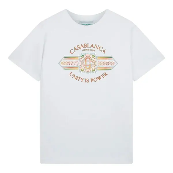 Casablanca Unity Is Power Printed T-shirt