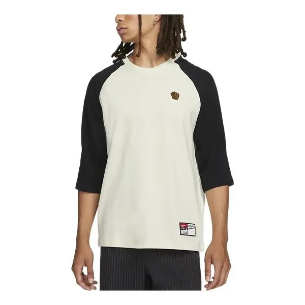 Nike Ss23 Logo T-shirt - Coconut Milk/black