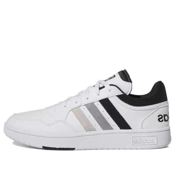 Adidas Hoops 3.0 Low Classic Vintage Sneakers - White/black