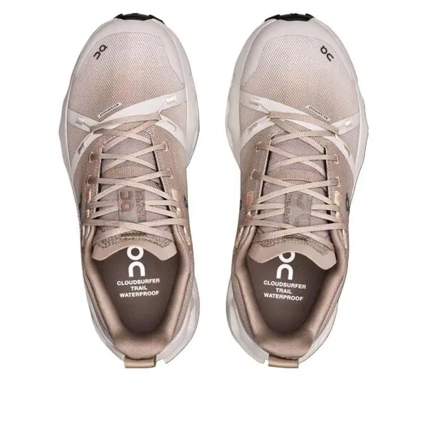 On Cloudsurfer Trail Waterproof 'desert Wolf