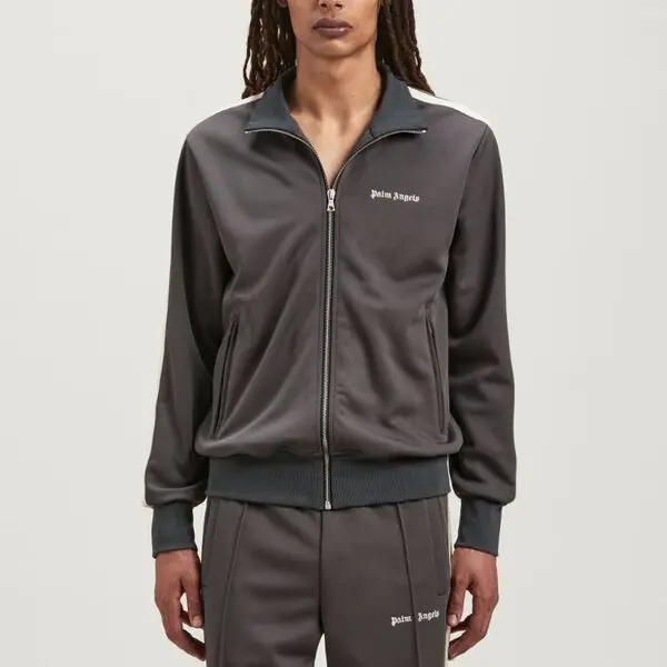 Palm Angels Fw23 Classic Track Jacket 'grey