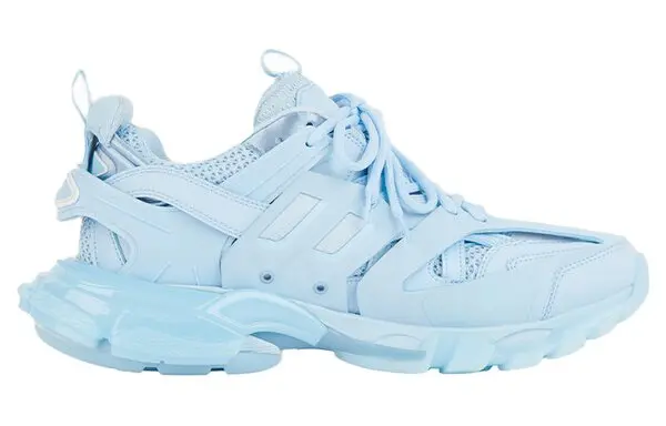 Balenciaga Track Sneaker "clear Sole - Light Blue