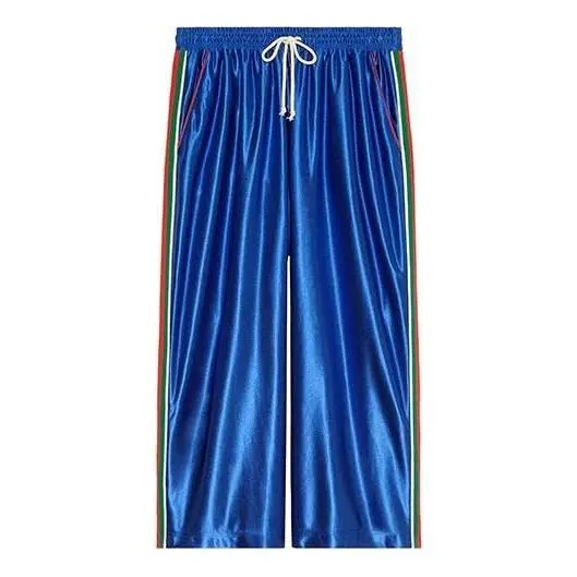 Gucci Shiny Track Pants 'royal Blue