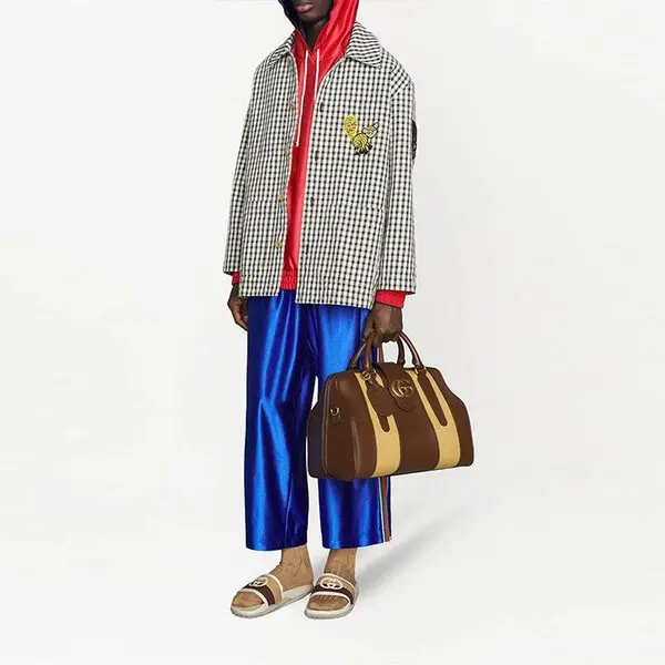 Gucci Shiny Track Pants 'royal Blue
