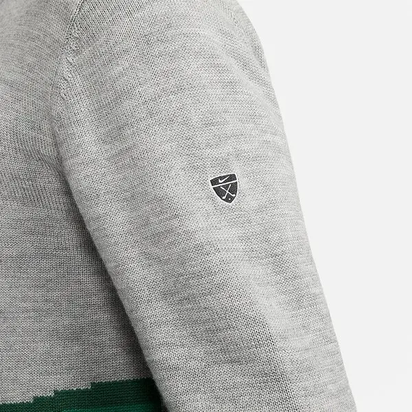 Nike Tiger Woods Knit Golf Crew Sweater 'grey