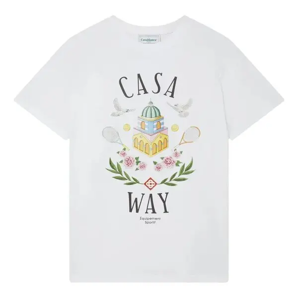 Casablanca Casa Way Printed T-shirt