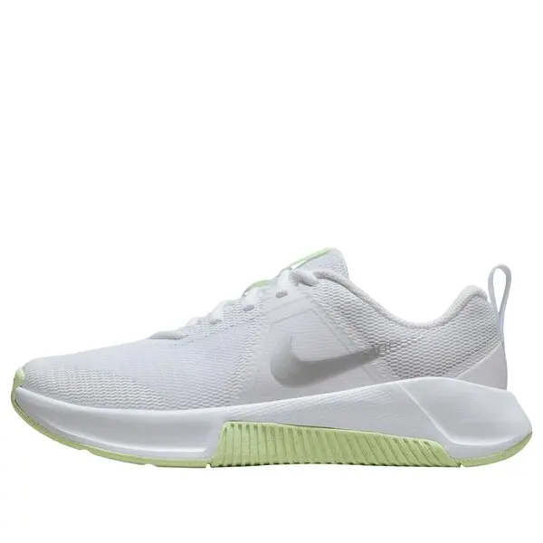 Nike Mc Trainer 3 Athletic Sneakers - White/barely Volt/metallic Silver