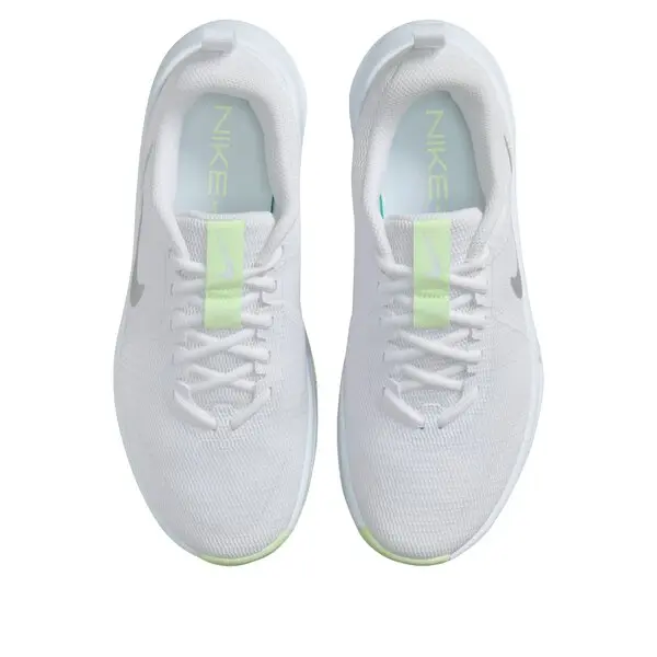 Nike Mc Trainer 3 Athletic Sneakers - White/barely Volt/metallic Silver
