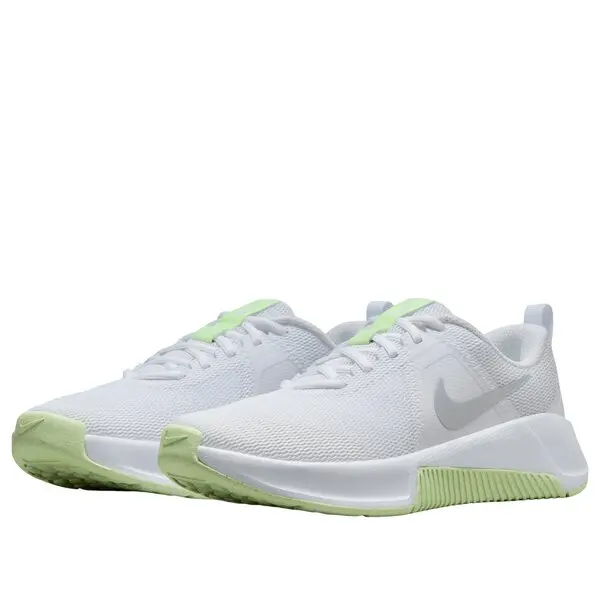 Nike Mc Trainer 3 Athletic Sneakers - White/barely Volt/metallic Silver