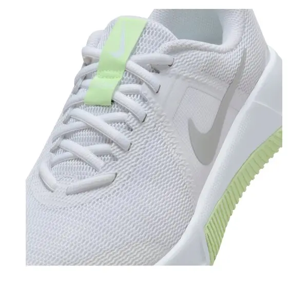 Nike Mc Trainer 3 Athletic Sneakers - White/barely Volt/metallic Silver