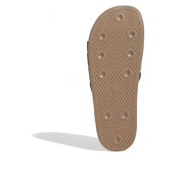 Adidas Adilette Slides - Core Black/core White/gum