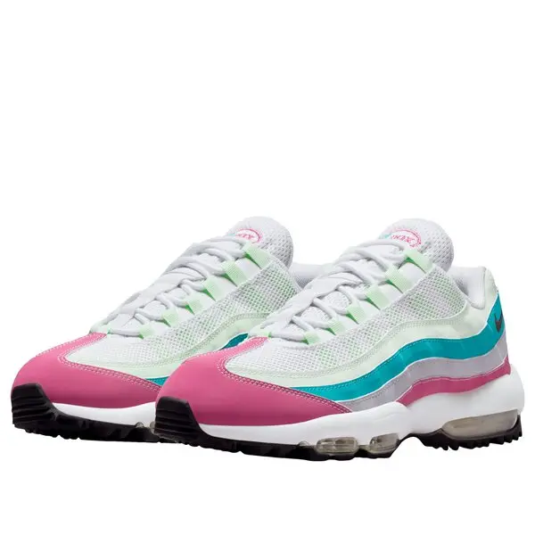 Nike Max 95 Golf Sneakers - Peony/anthracite/volt Tint