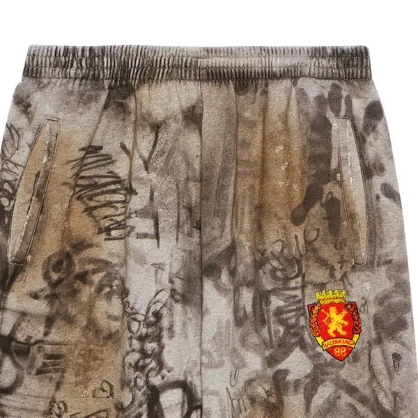 Balenciaga Skater Graffiti Baggy Sweatpants