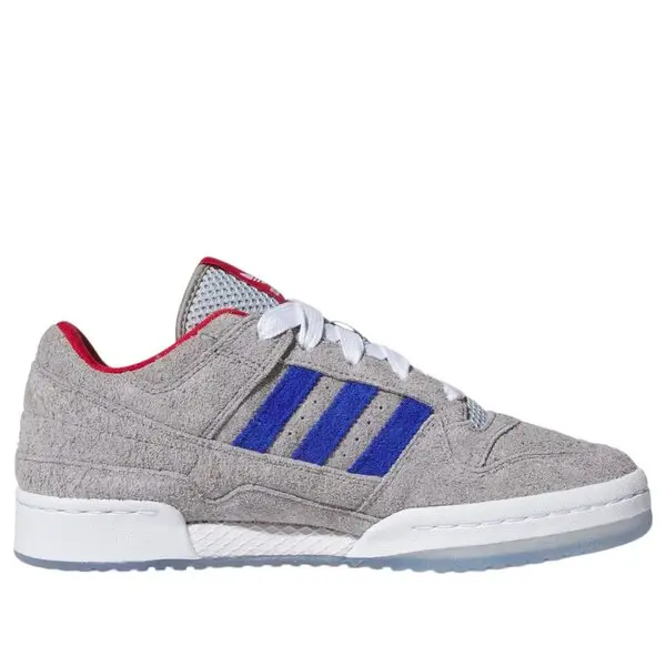 Adidas Forum Low Cl Kansas Sneakers - Grey/royal Blue/white