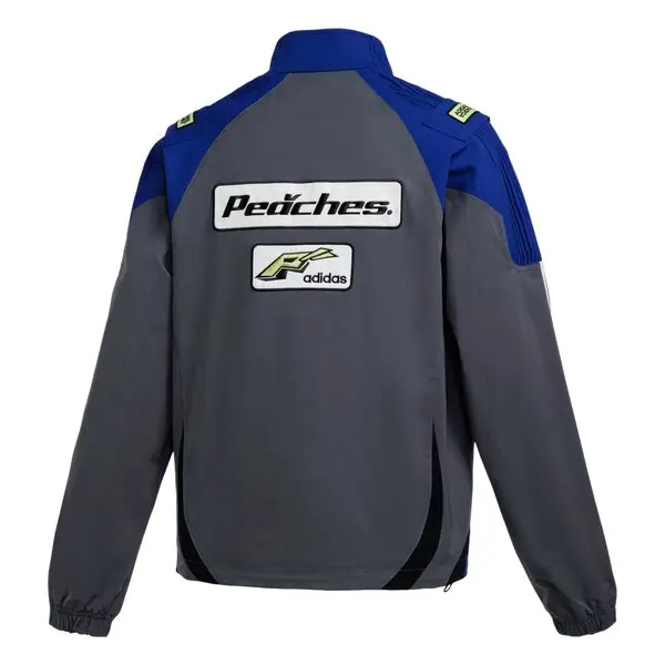 Adidas X Peaches Racing Jacket - Grey Five
