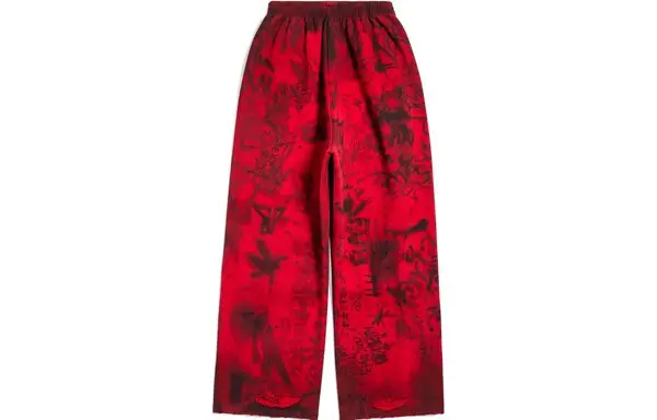 Balenciaga Skater Graffiti Baggy Sweatpants