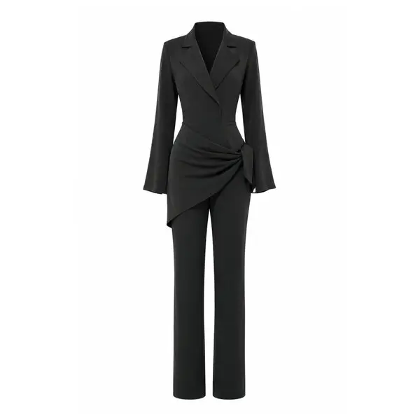 TURANA ATASH LONDON Mond Jumpsuit - Black