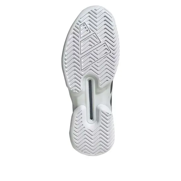 Adidas Adizero Ubersonic 5 Tennis Sneakers - Cloud White/tech Grey Metallic/maroon